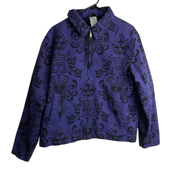 Disney | Jackets & Coats | Disney Parks Haunted Mansion Bomber Jacket ...